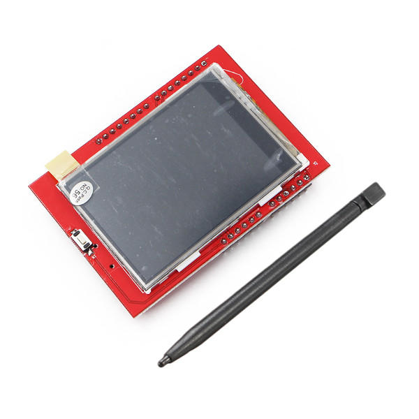 2.4 英寸 TFT LCD 扩展板 ILI9341 HX8347 240*320 触摸板 65K RGB 彩色显示模块，带触摸笔的 UNO ...