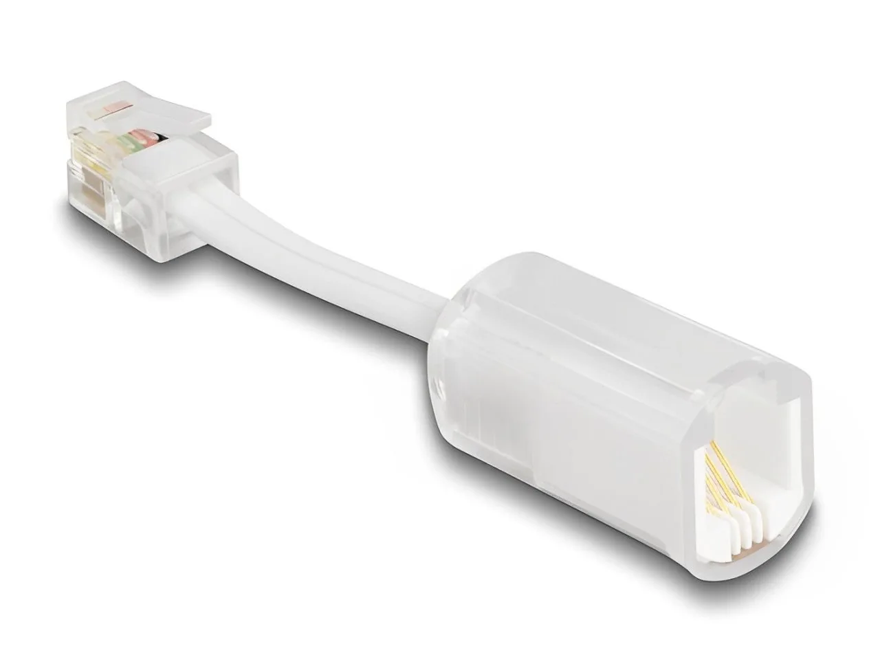 Elecbee Telephone Cable RJ10 plug to RJ10 jack with connection cable 30 ...