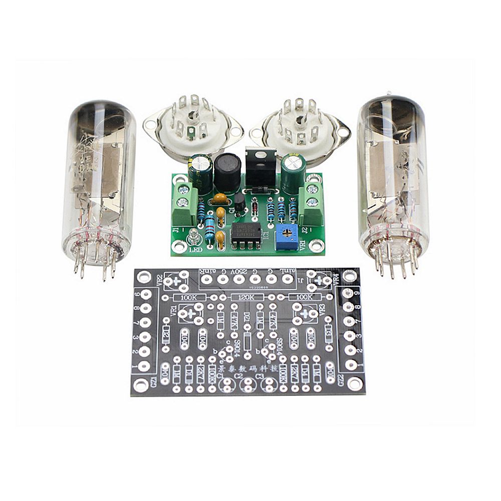 Kit driver indicatore tubo 6E2 a doppio canale Amplificatore indicatore ...