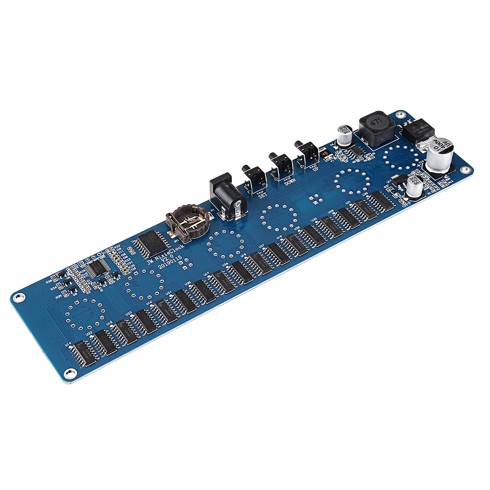 12V Power DIY Glow Tube Clock Module Board Motherboard For IN14 Tube ...