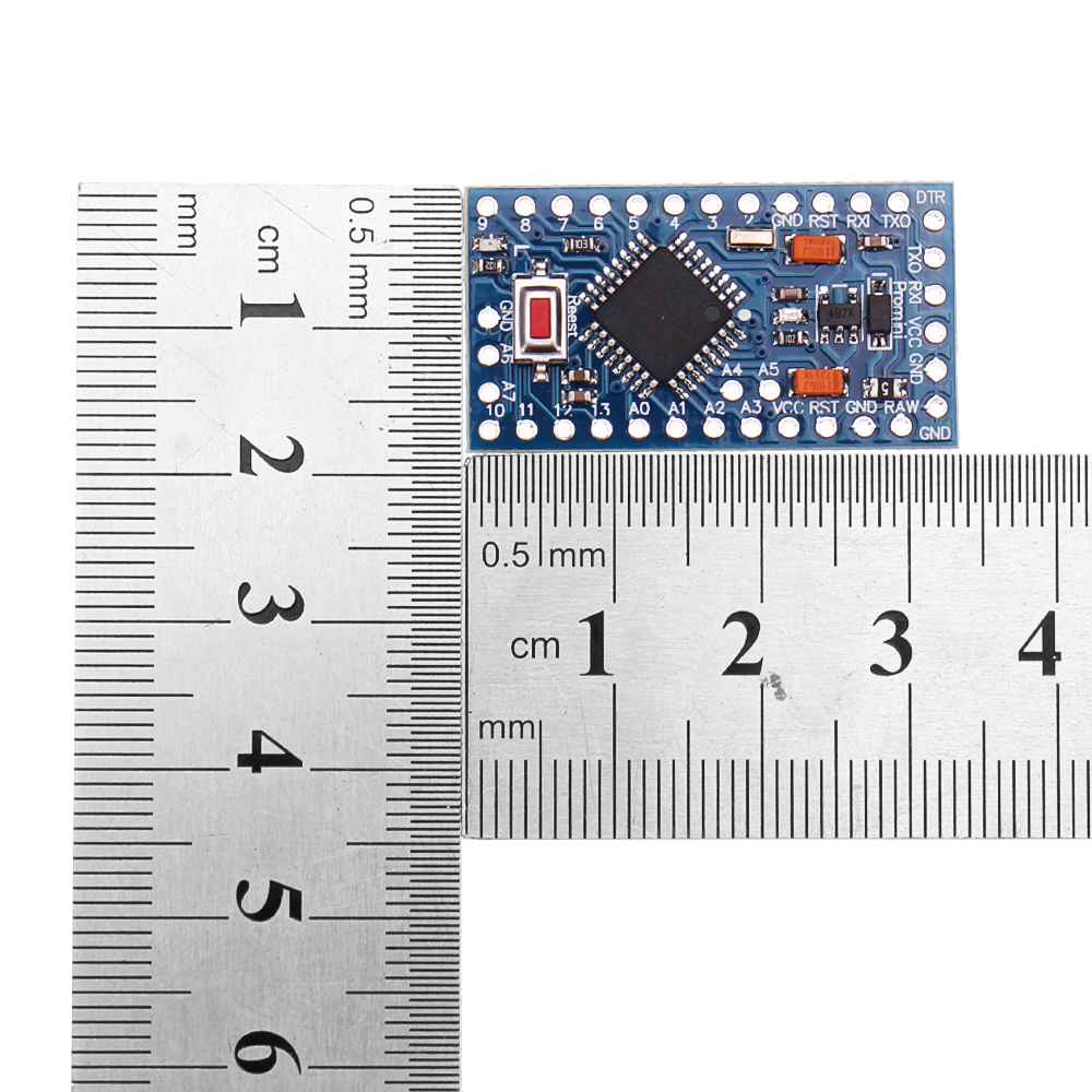 3.3V 8MHz ATmega328P-AU Pro Mini Microcontroller With Pins Development ...