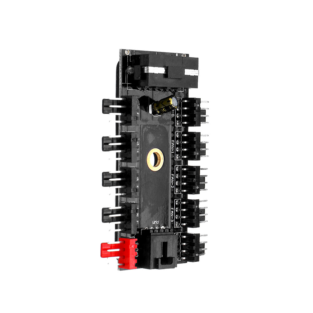 Computer Chassis Fan Hub Board FAN HUB Supports 10 Channel PWM Fans Fan ...