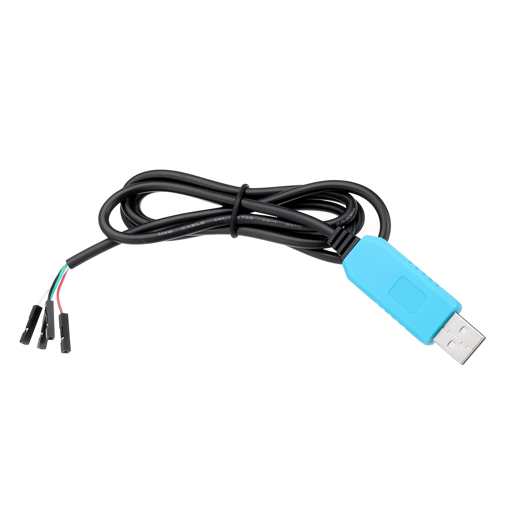 5pcs usb to uart ttl 연장 케이블 모듈 4 핀 4 p 직렬 어댑터 다운로드 라즈베리 파이 3세대용 케이블 모듈