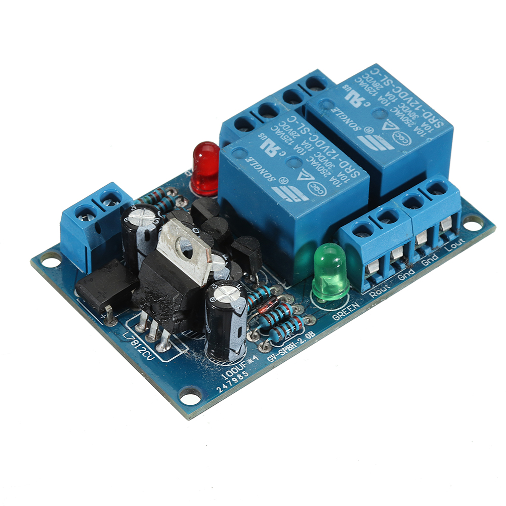 5pcs Speaker Power Amplifier Board Dual 15A Relay Protector Boot Delay ...