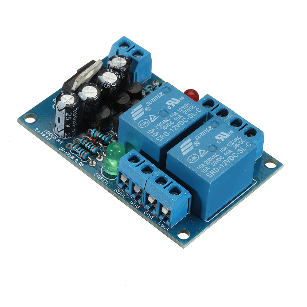 5pcs Speaker Power Amplifier Board Dual 15A Relay Protector Boot Delay ...