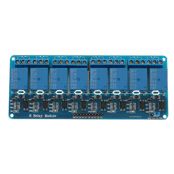 Ethernet Control Module With 8 CHs Relay Board For LAN WAN WEB Server RJ45 Android iOS