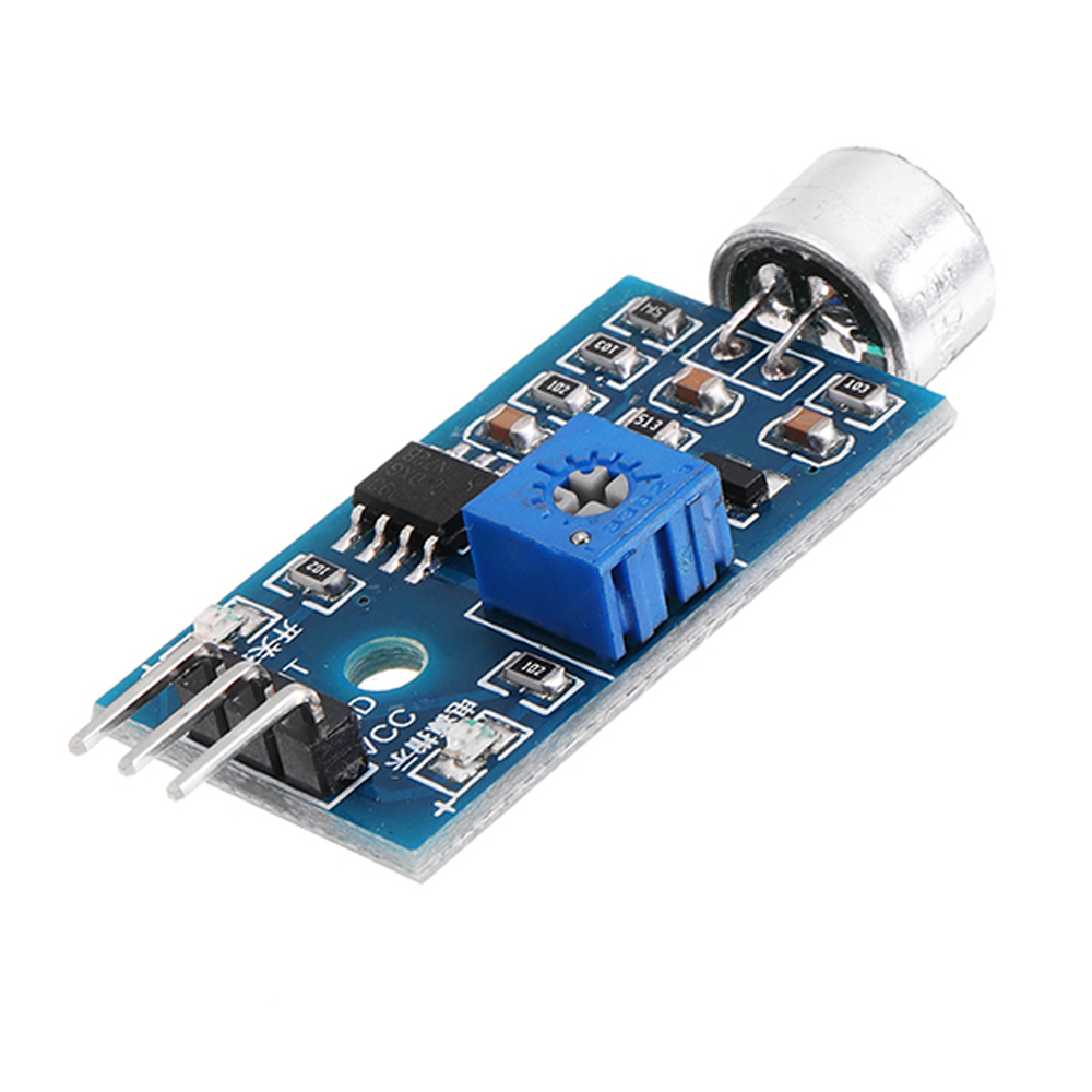 50pcs Microphone Sound Sensor Module Voice Sensor High Sensitivity ...