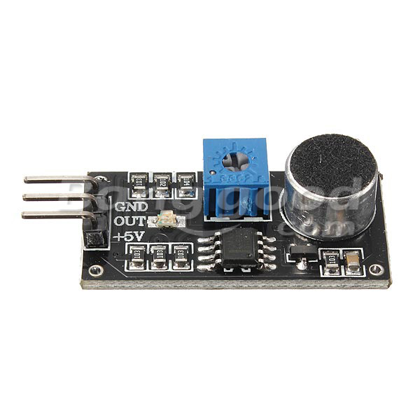 Módulo de detección de sensor de sonido Micrófono electret con chip LM393