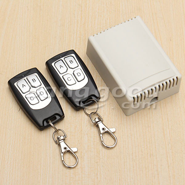 3Pcs Geekcreit® 12V 4CH Channel 315Mhz Wireless Remote Control Switch ...