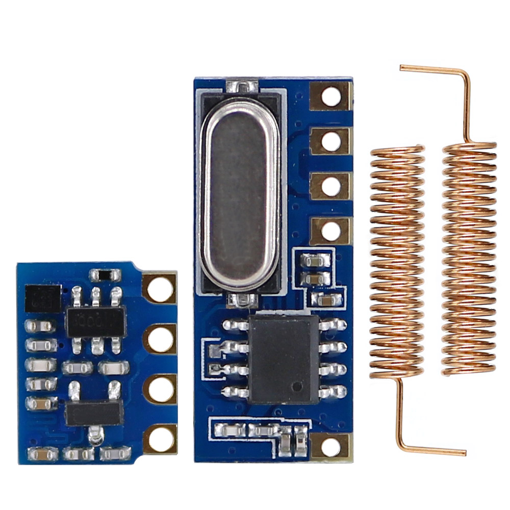 3pcs 433MHz Kit de transceptor inalámbrico Mini módulo receptor de ...