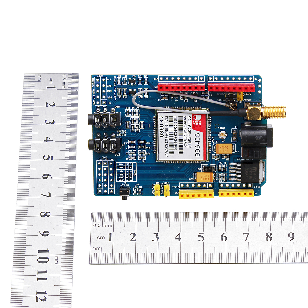 Carte de développement SIM900 Quad Band GSM GPRS Shield Geekcreit pour ...
