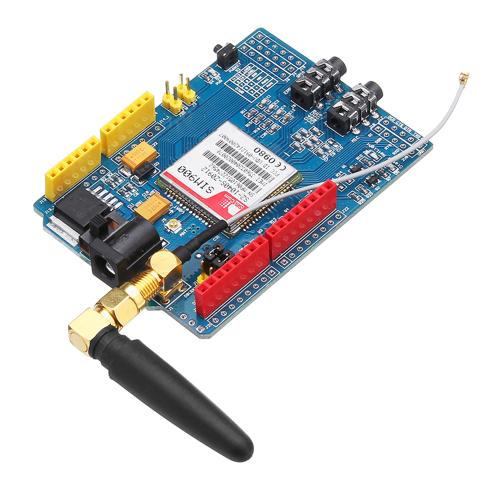 Carte de développement SIM900 Quad Band GSM GPRS Shield Geekcreit pour ...