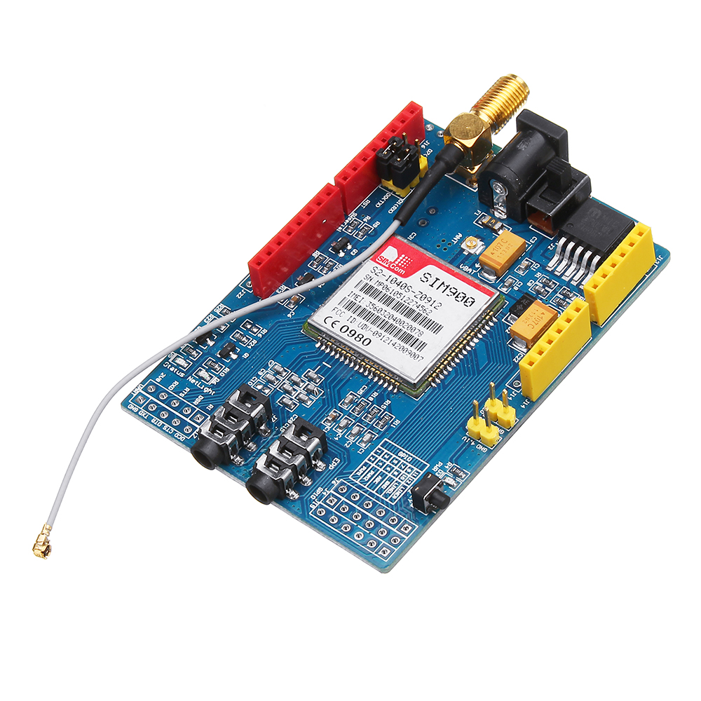 Carte de développement SIM900 Quad Band GSM GPRS Shield Geekcreit pour ...