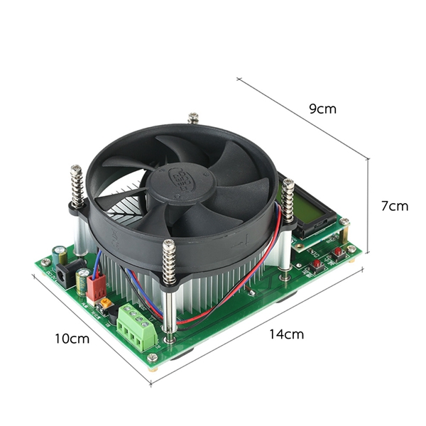 150W Constant Current Electronic Load Board 60V 10A Battery Discharge ...