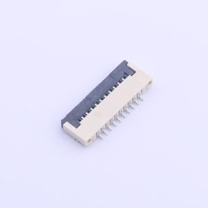 10 Pin 1mm Pitch FPC Connector - Bottom Contact - Tin Finish