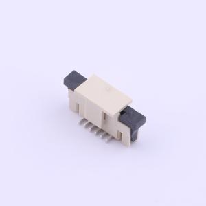 6 Pin 1mm Pitch FPC Connector - Vertical - 1 Sided Contact - Tin Finish
